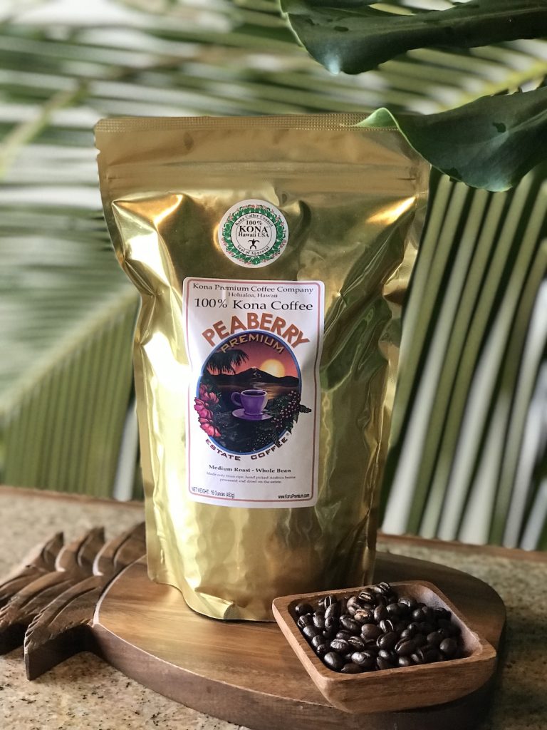 100% Kona Peaberry Coffee | Kona Premium Coffee Company